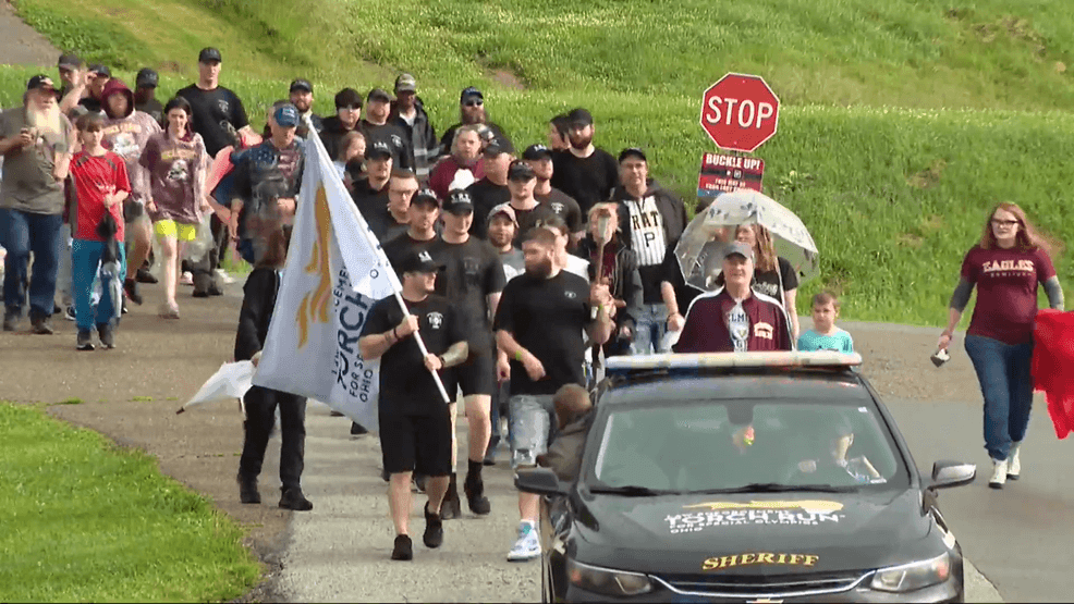 Torch run rallies Belmont Eagles athletes as they head to Special ...