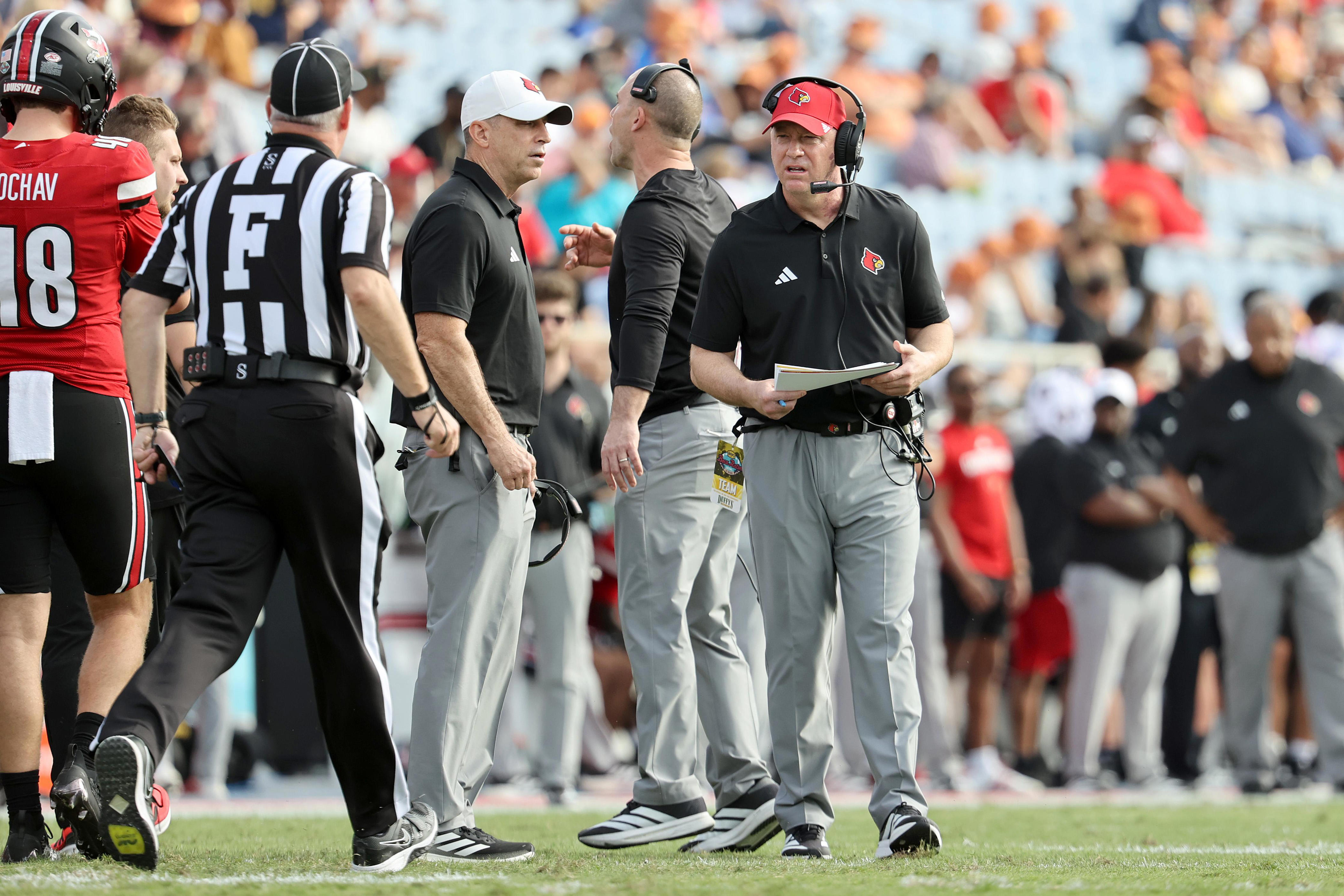 Times set for 3 Louisville football games