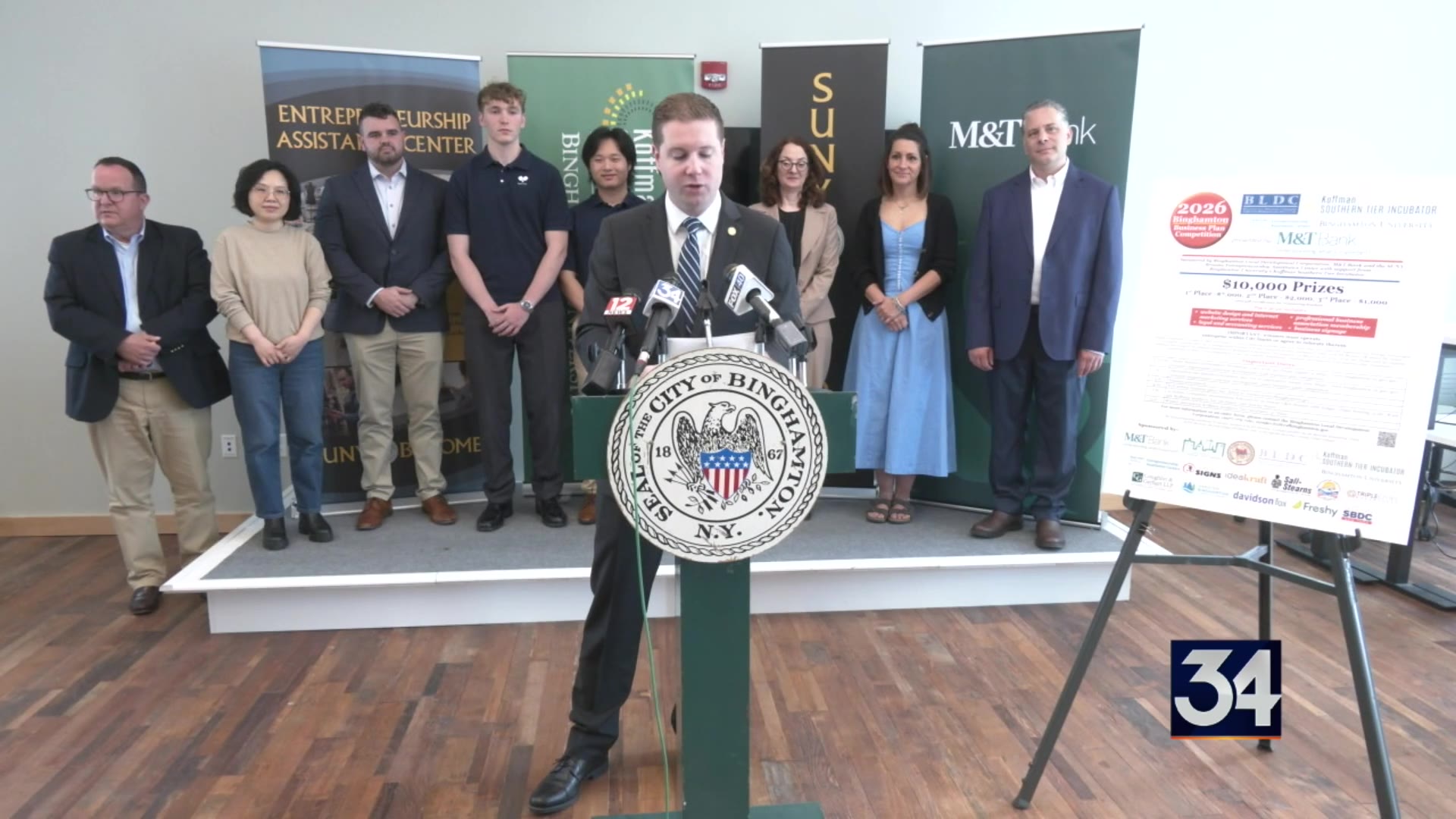 Binghamton announces podium winners of 2026 business plan competition