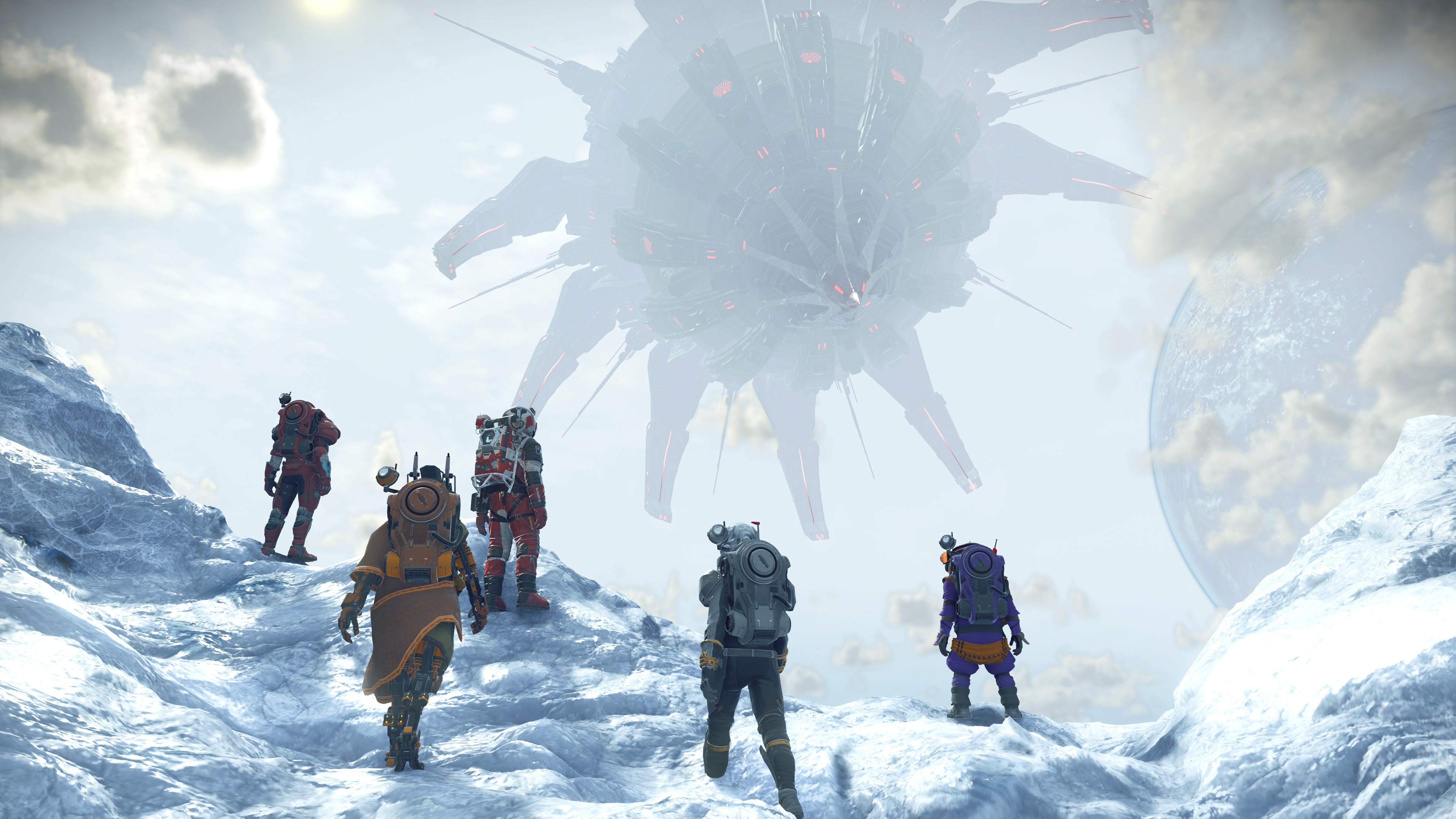 No Man's Sky launches the Swarm update, adds mysterious Death Star like ...
