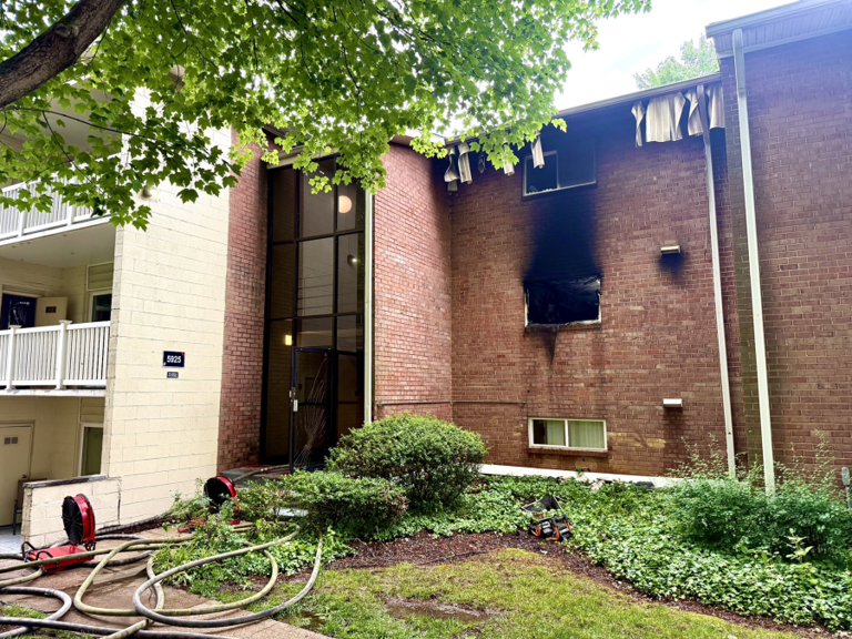 Firefighter transported after Temple Hills fire