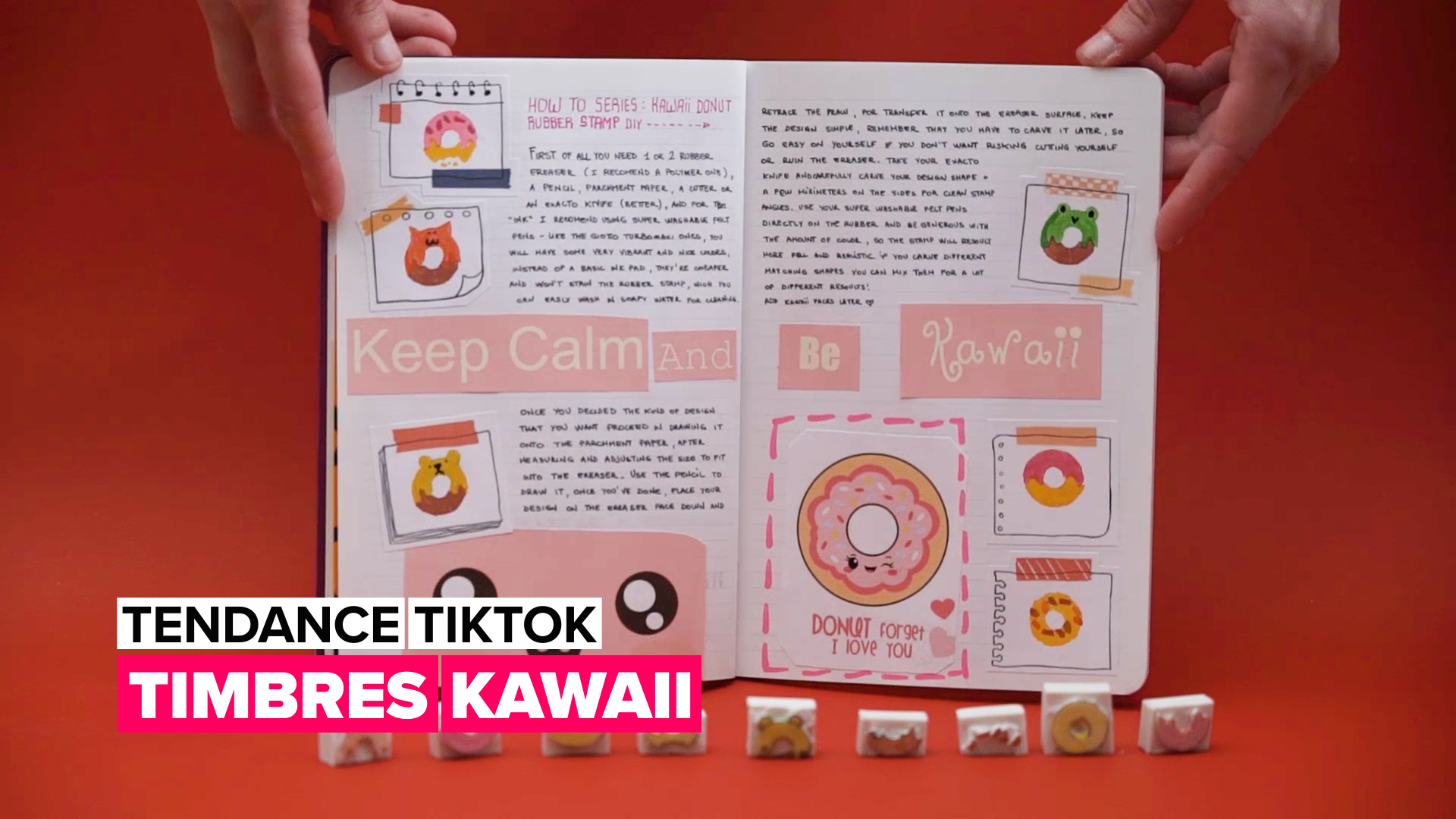 Tendance TikTok : les tampons gomme