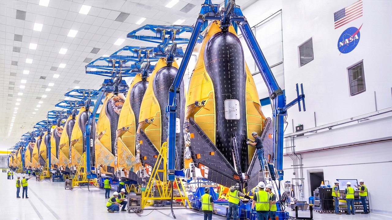 How they build super advanced spacecraft in the US
