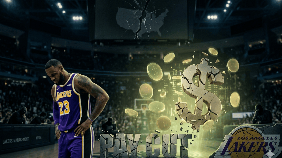 LeBron James reportedly unwilling to accept pay cut as Lakers face ...