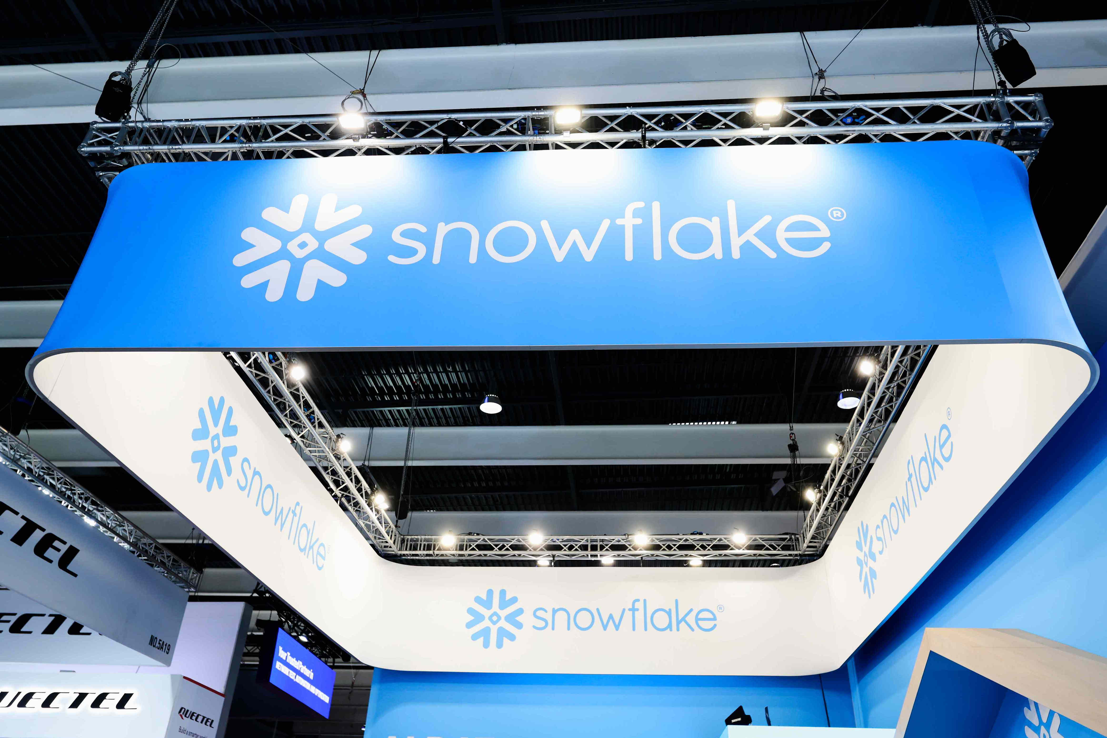 Snowflake stock soars on an upbeat outlook and an AI deal with Amazon