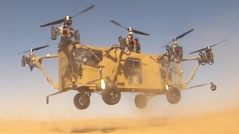 Why the military's Black Knight Transformer (a flying jeep) never took off