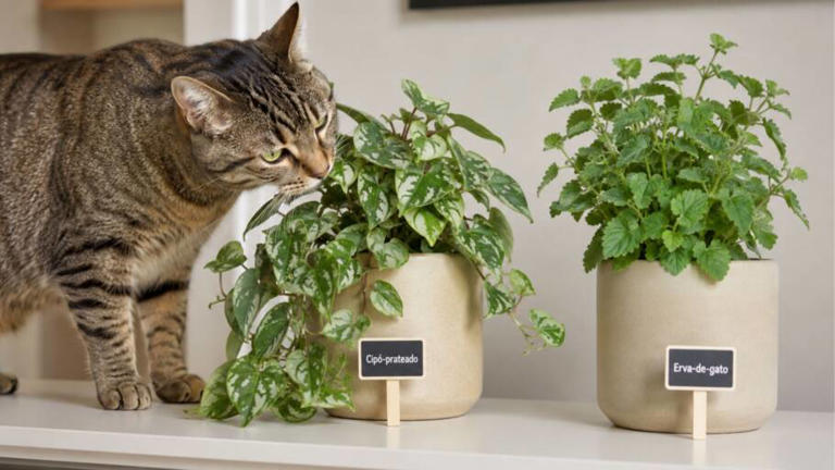 Cientistas descobriram uma planta que os gatos adoram ainda mais do que ...
