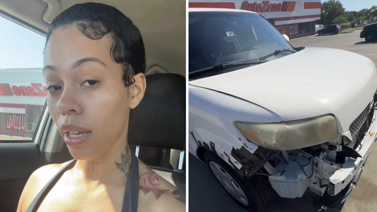 Vídeo: Mulher chama a atenção após consertar Toyota com fita adesiva