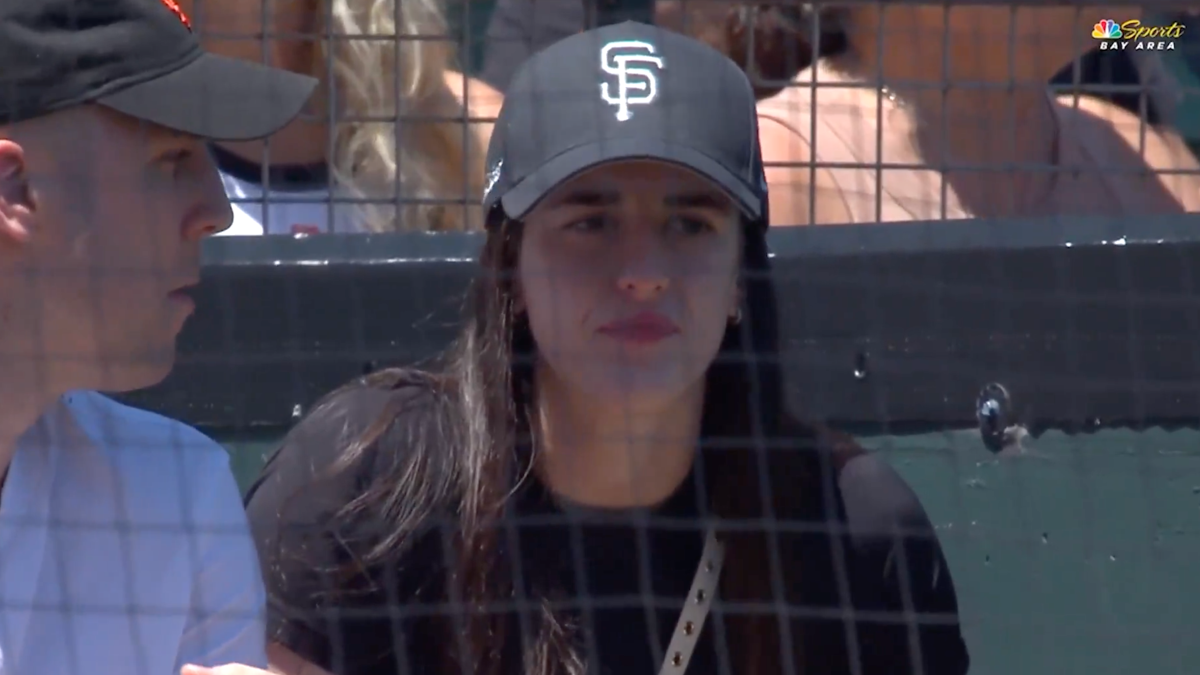 WNBA star Caitlin Clark spotted at Giants game with boyfriend