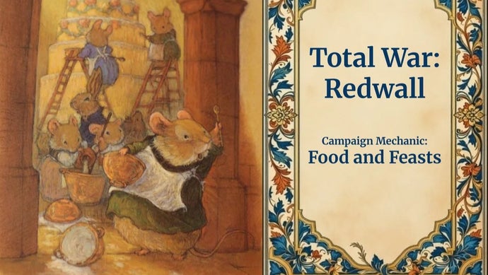 Come dribble with me over this pitch for Total War: Redwall, in which ...