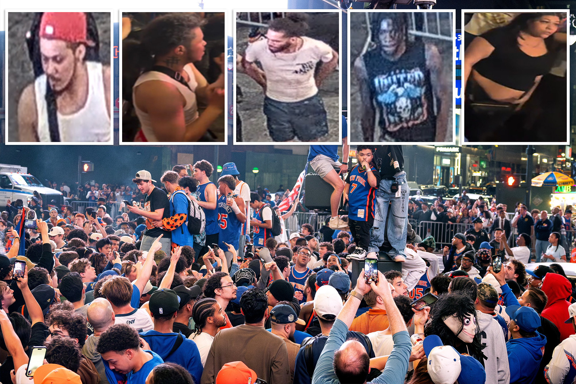 Violent crew pummels, slashes Knicks fan near Madison Square Garden ...