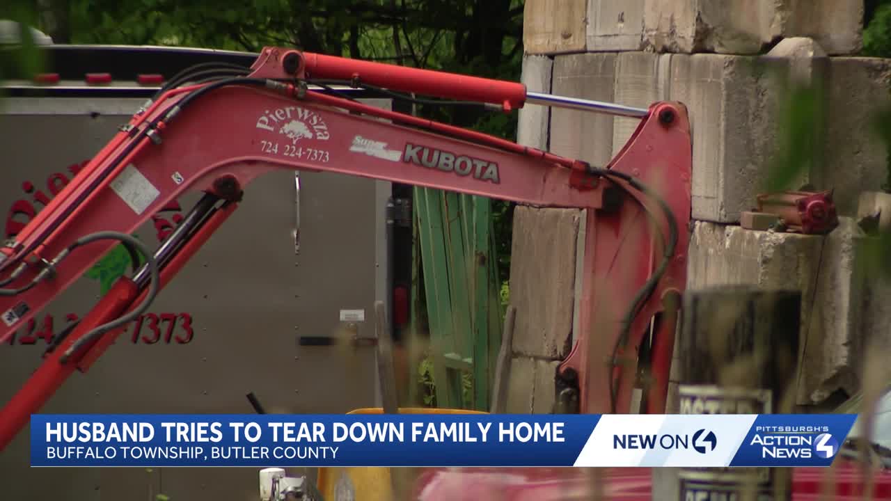 Man tries to tear down Butler County home with excavator after argument ...