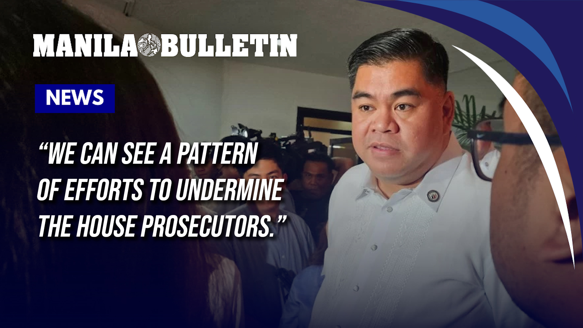 'We see a pattern': Acidre says House prosecution team already under attack