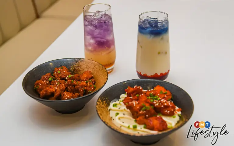 This ‘sooshi’ fuses zesty Japanese flavours with spicy Indian