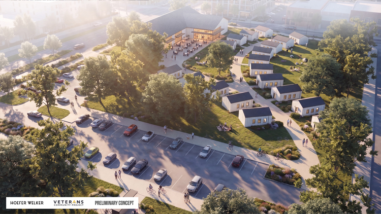 Dallas approves veteran housing village near VA hospital