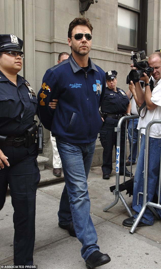 Is Russell Crowe the angriest man in showbiz? As the actor's temper ...