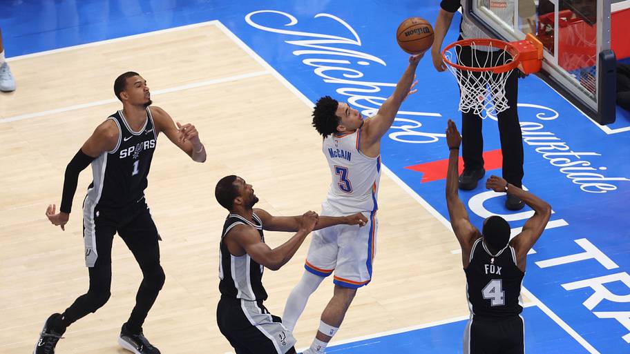 NBA penalizes Spurs player for dirty move on Jared McCain amid viral ...