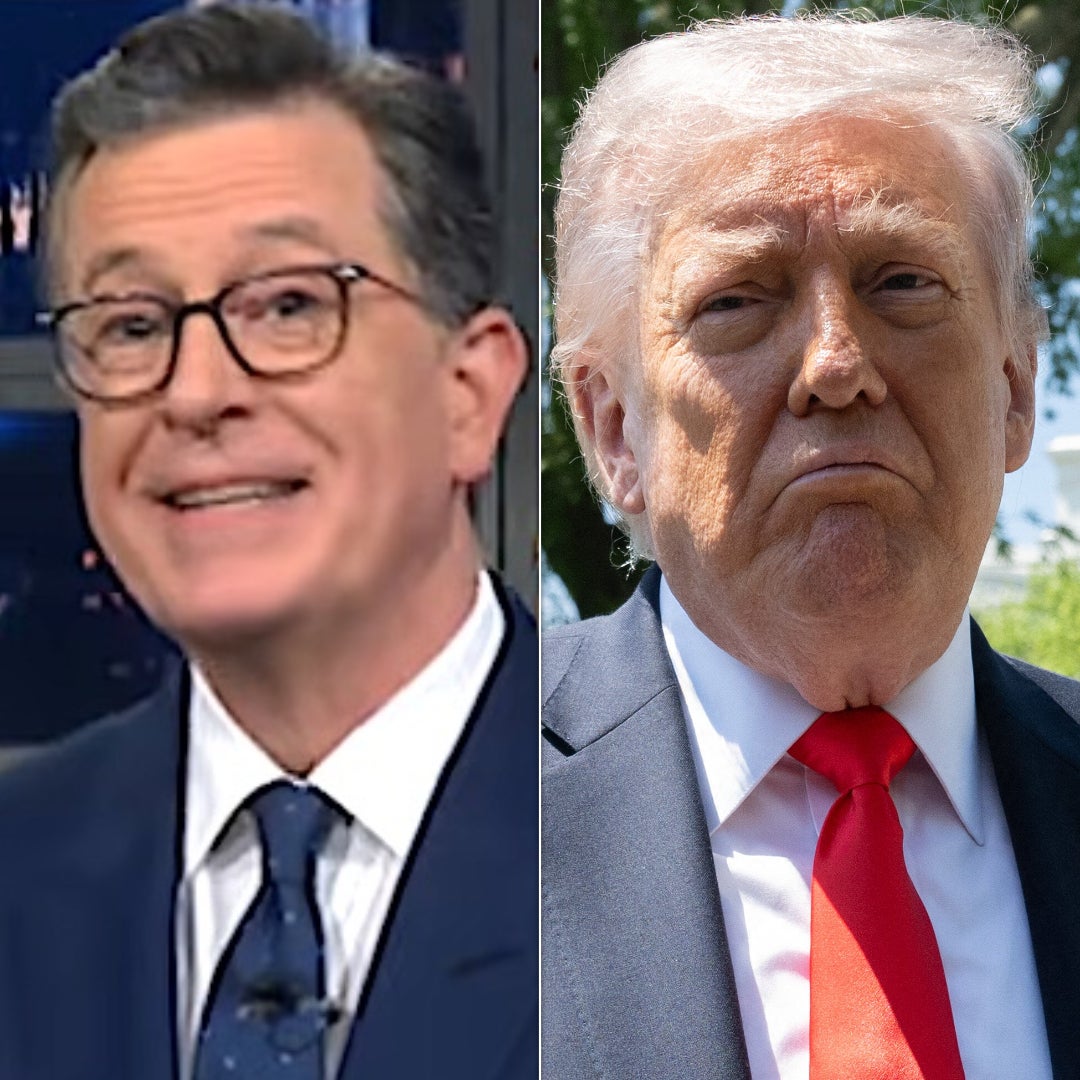 Stephen Colbert's last-ever 'Late Show' Trump joke was incredibly subtle