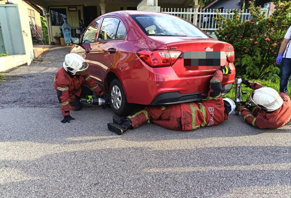 Senior citizen crushed to death by own car after failing to engage ...