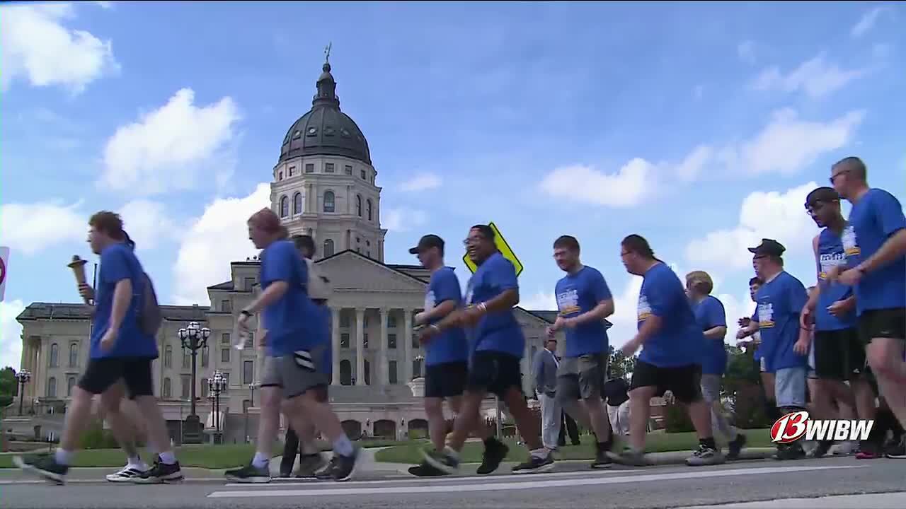 Annual torch run raises money for Special Olympics Kansas athletes