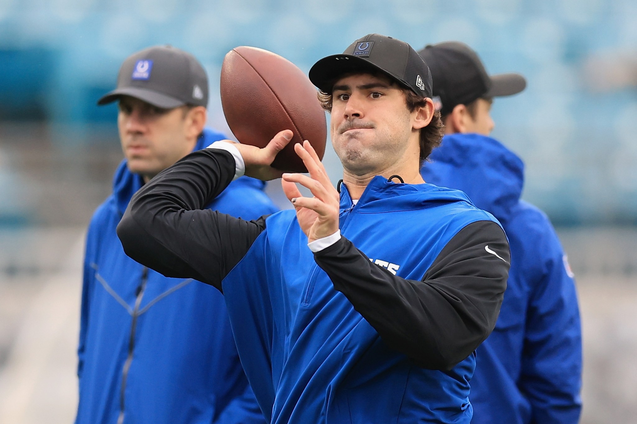 Colts QB Daniel Jones making significant progress after Achilles injury