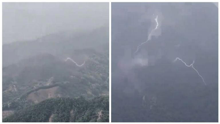 ¿Thor eres tú? Captan en video extraños rayos en cerros de Chiapas ...