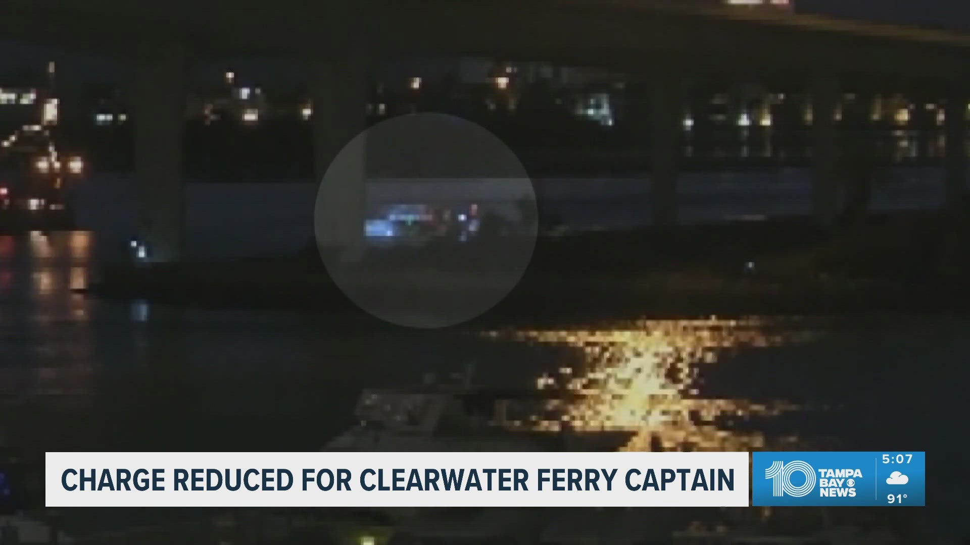 Ferry captain in fatal Clearwater crash gets charges reduced