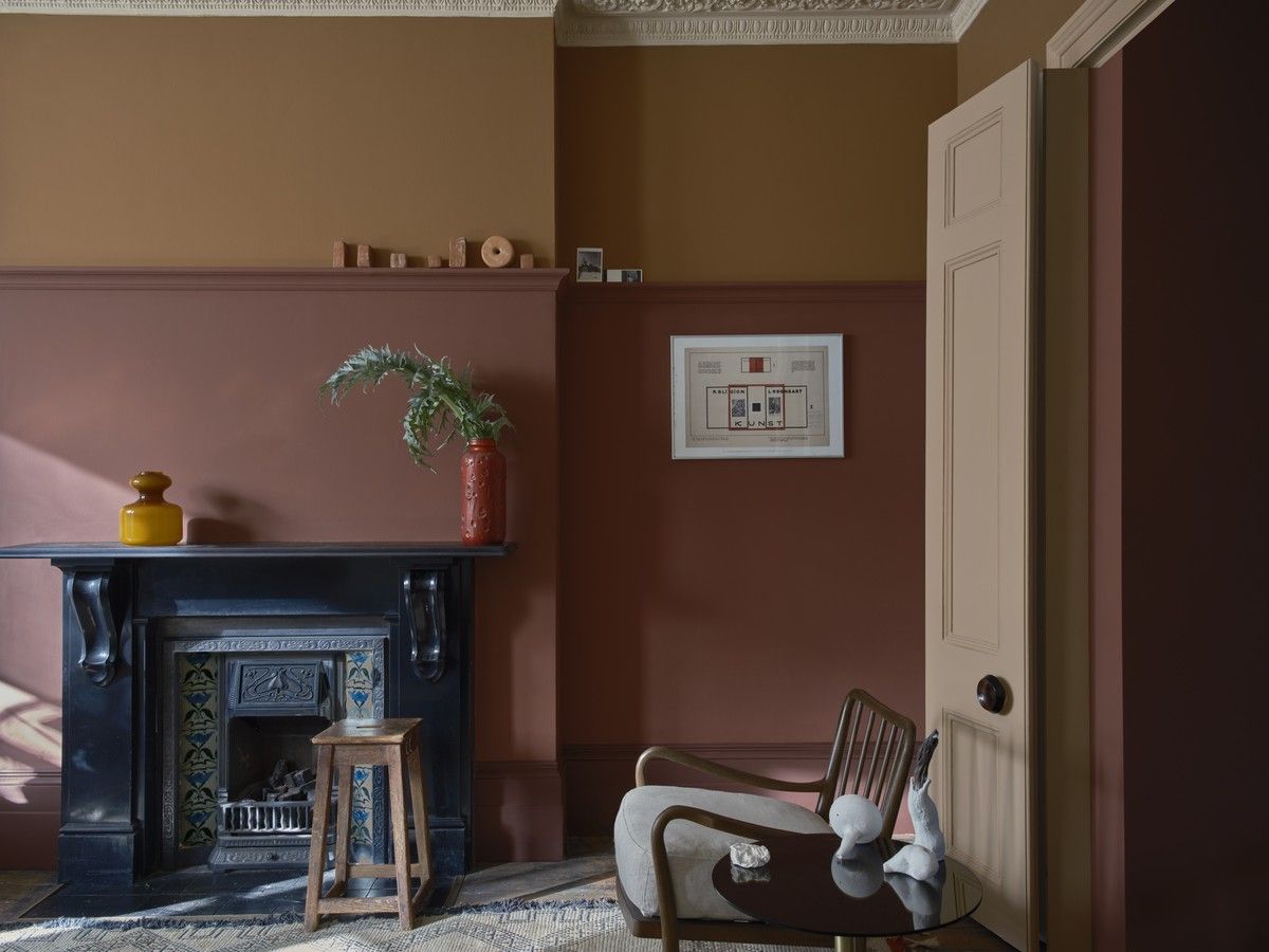 More than just a feature wall, gradient painting injects unique ...