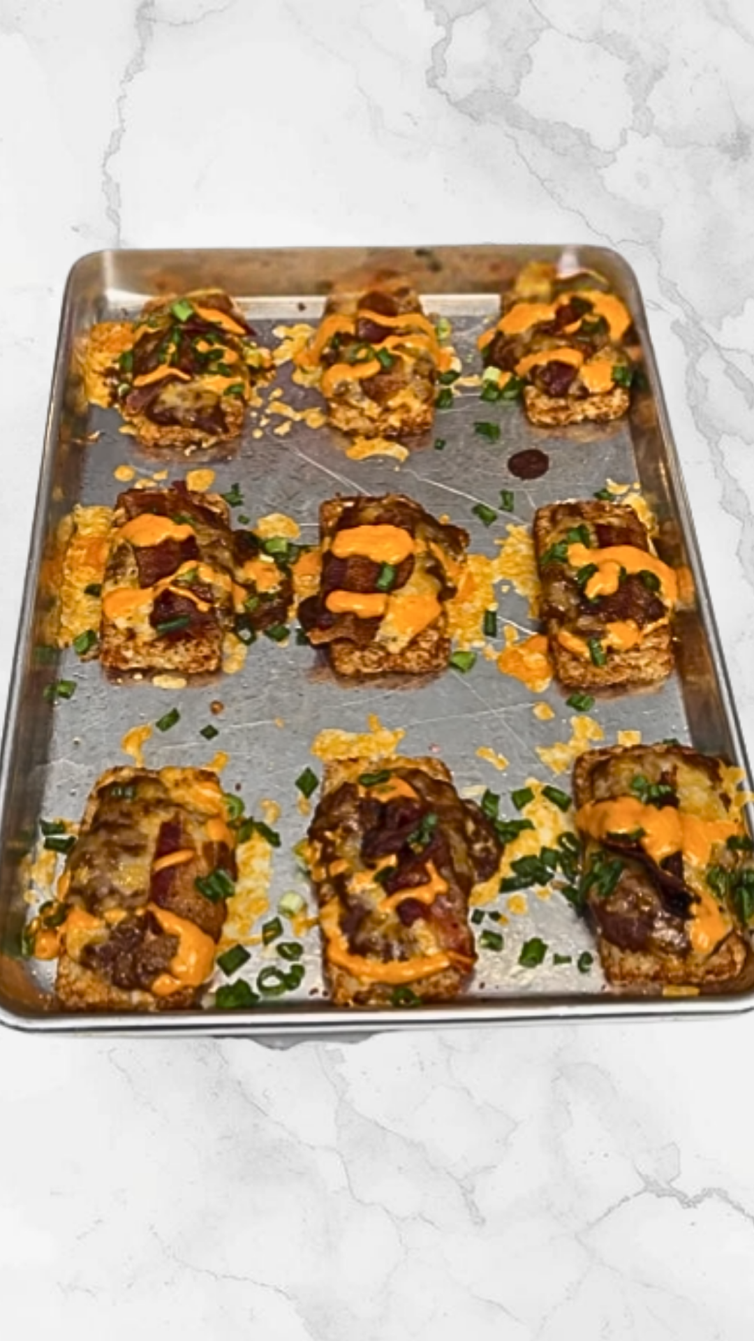 Crispy hashbrown chili patties easy recipe