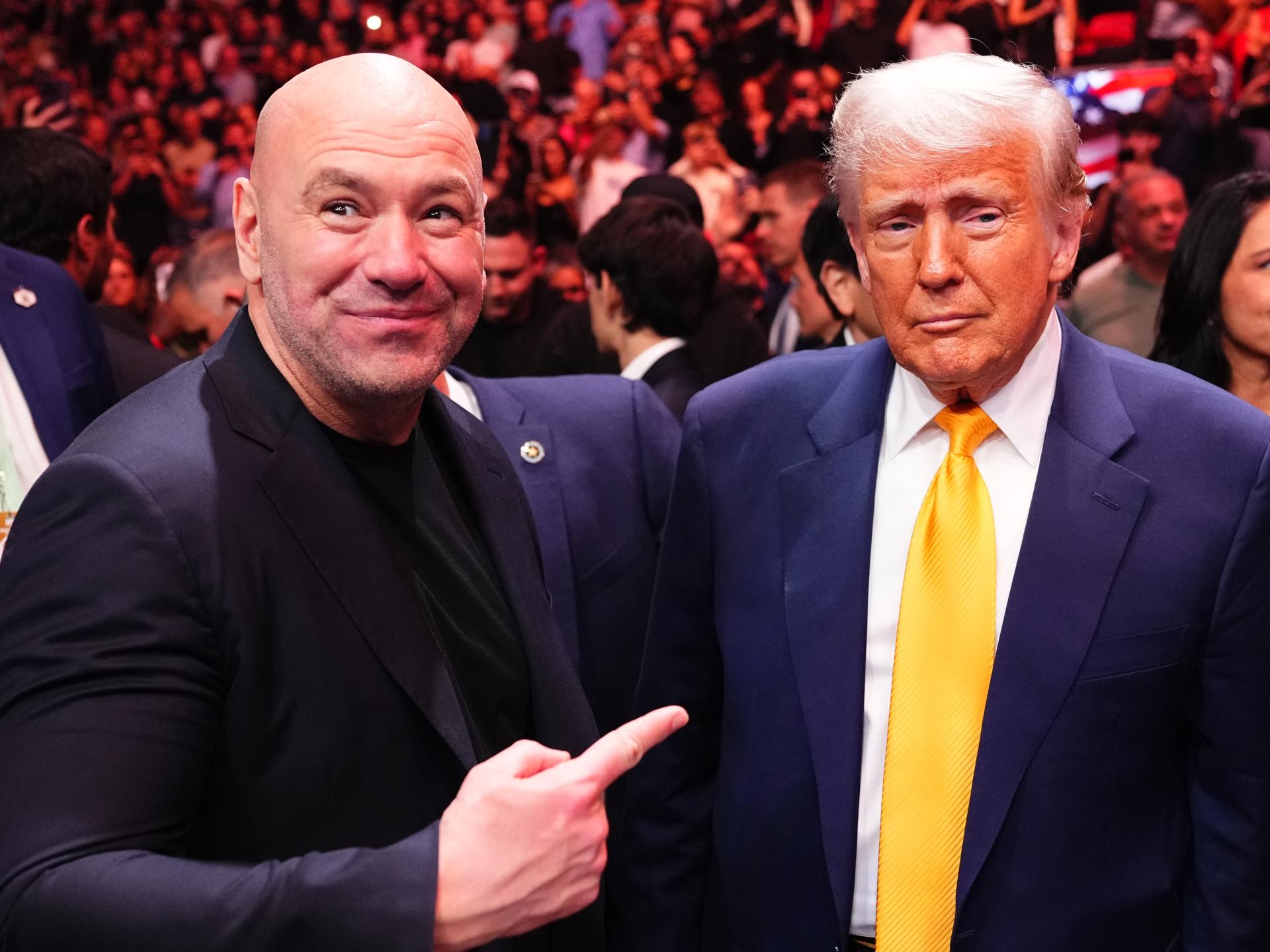 Trump faces backlash over UFC move at White House, called 'national ...