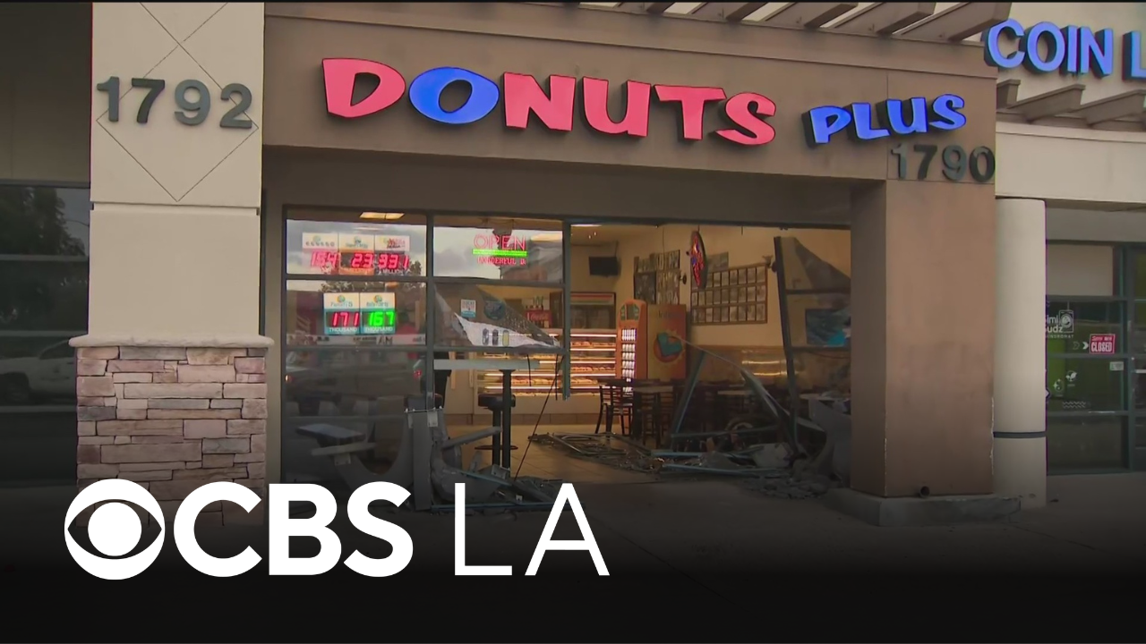 Man arrested for intentionally ramming Simi Valley donut shop with car