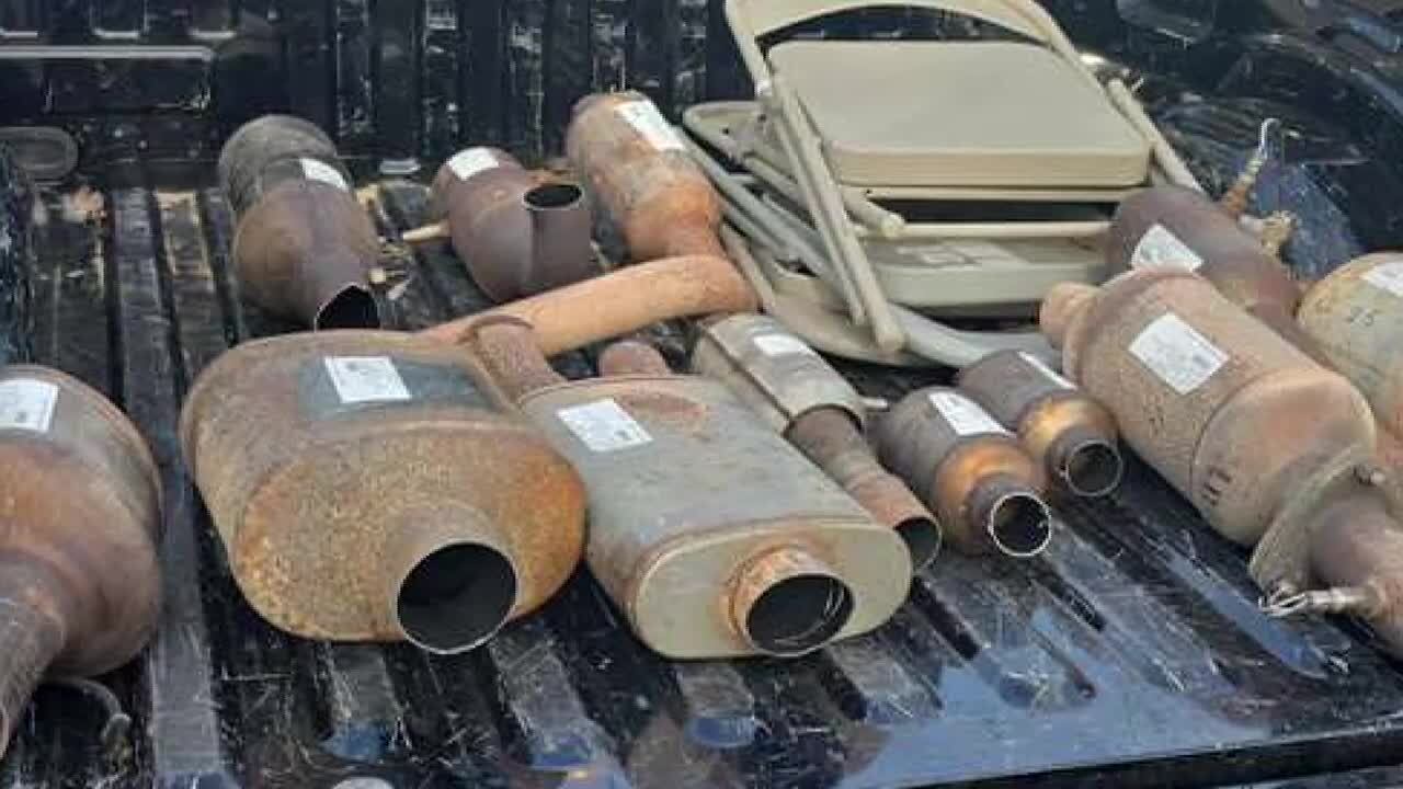 Laredo police recover 20 stolen catalytic converters, arrest 3 juveniles