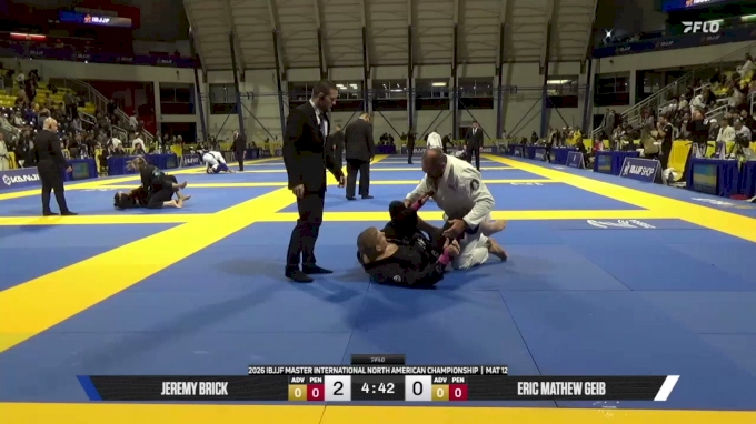 Eric Mathew Geib vs Jeremy Brick 2026 Master International IBJJF Jiu ...