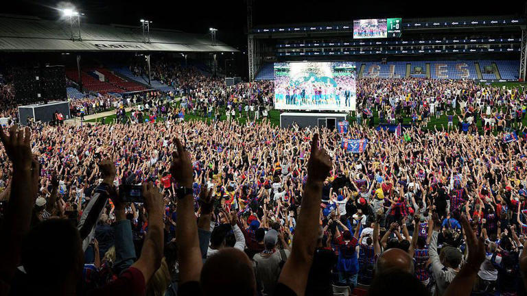 Palace's magical night in pictures