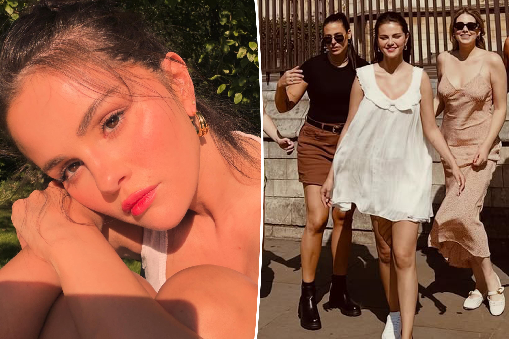 Selena Gomez’s $150 white sneakers are so comfortable — and pair ...