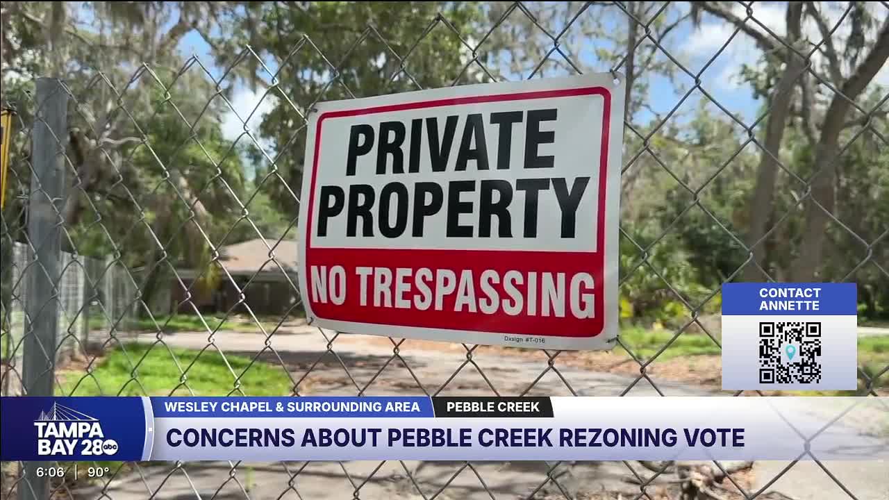 Pebble Creek zoning concerns