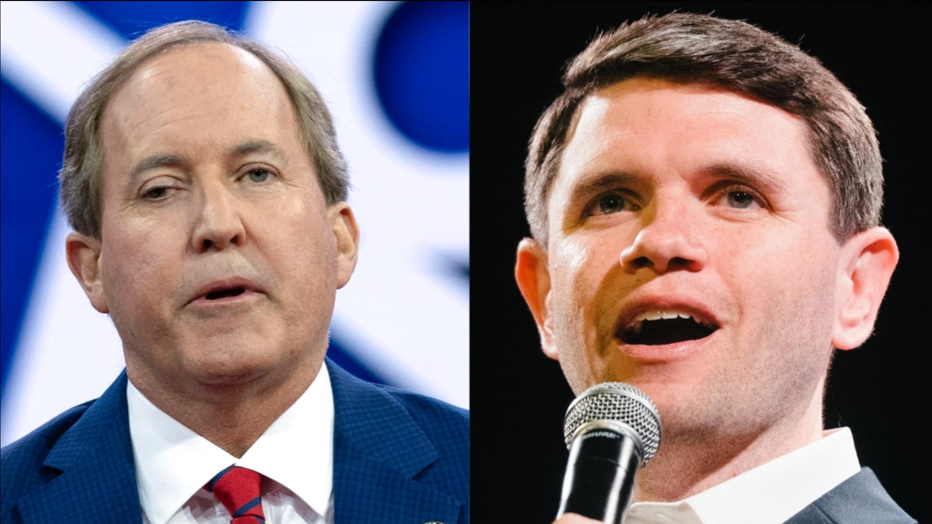Texas AG Ken Paxton, State Rep. James Talarico trade attacks in opening ...