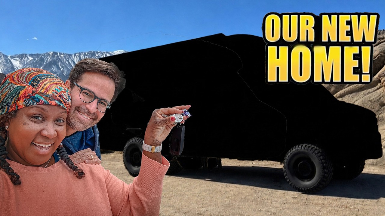 We moved into our brand new van… you can't even buy it yet