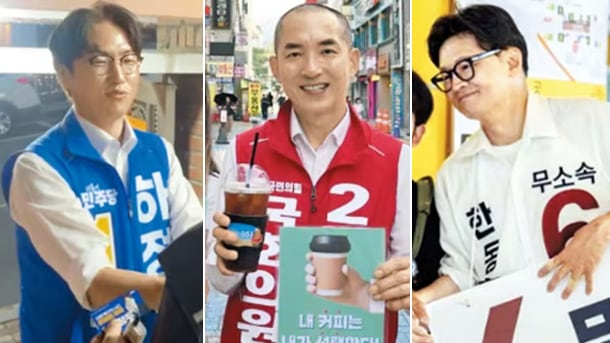 Busan by-election race narrows to Ha Jung-woo, Han Dong-hoon