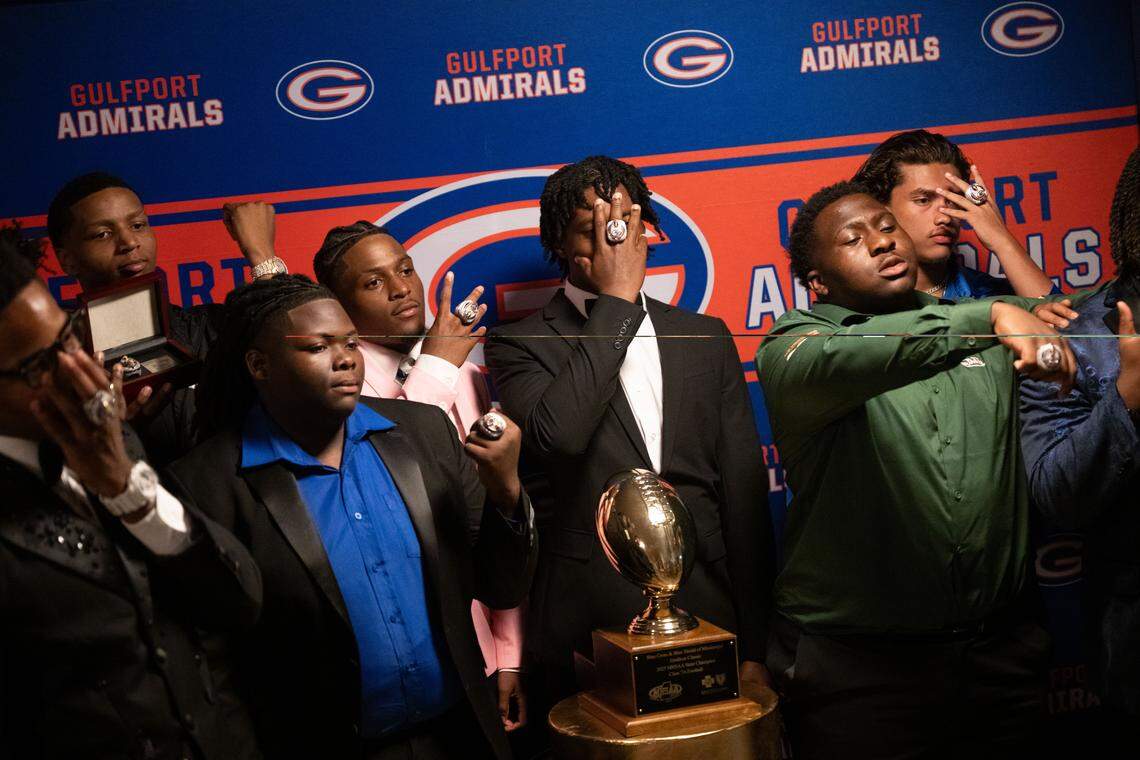 Gulfport unveils football state championship rings. Here's a closer look