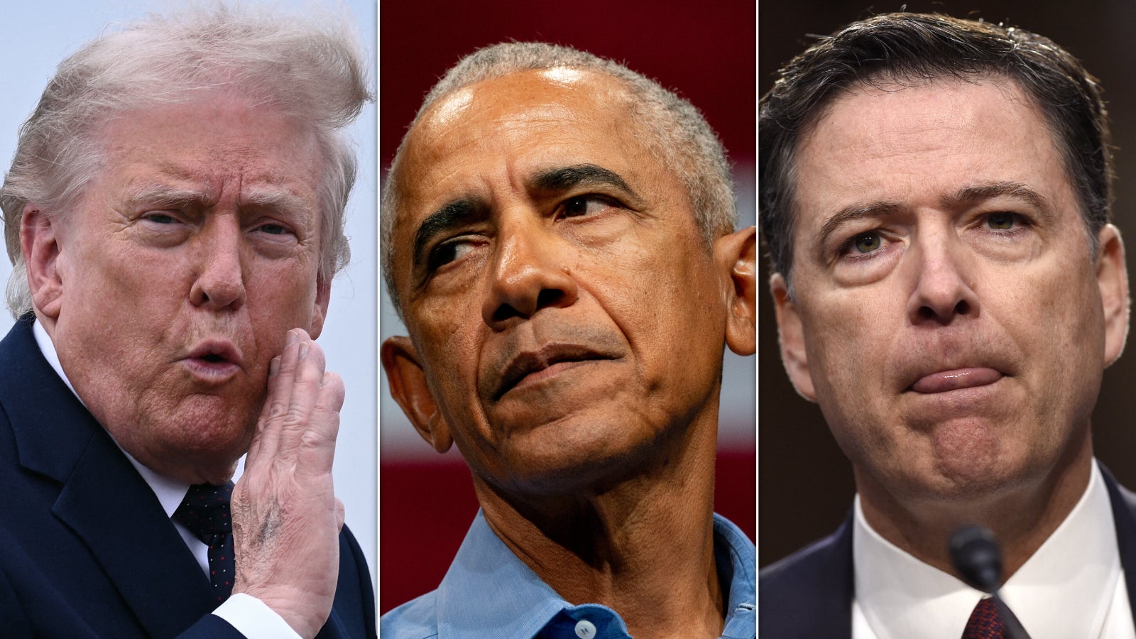 Trump attacks Obama, Comey, others with AI images of them in prison ...