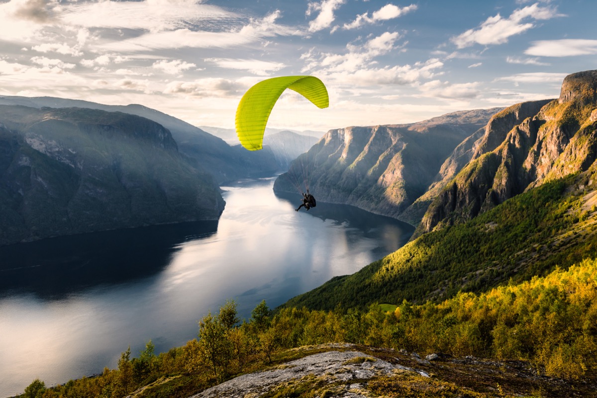 Austrian plane clips paraglider mid-air; emergency chute saves pilot