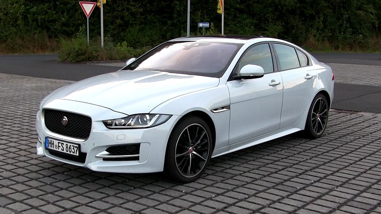 2016 Jaguar XE 20d R-Sport AWD (180 HP) test drive | by Test Drive Freak