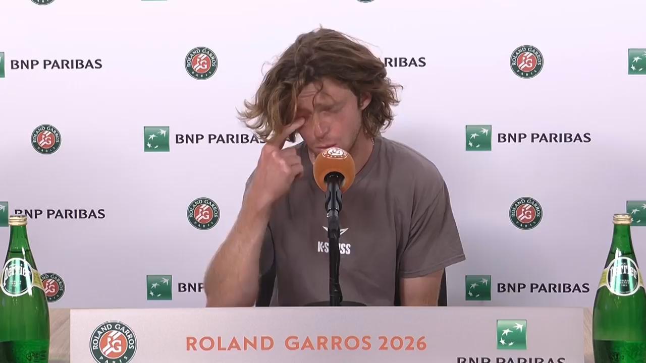 Aggression the key for Rublev in win over Ugo Carabelli