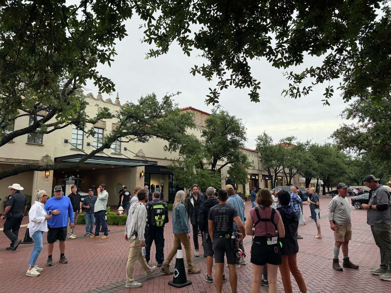 'Frisco King' films at Highland Park Village shopping center