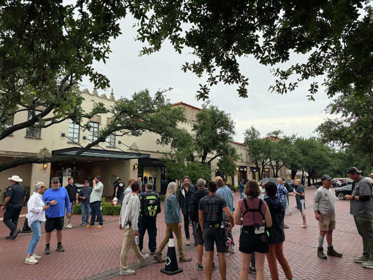 'Frisco King' films at Highland Park Village shopping center