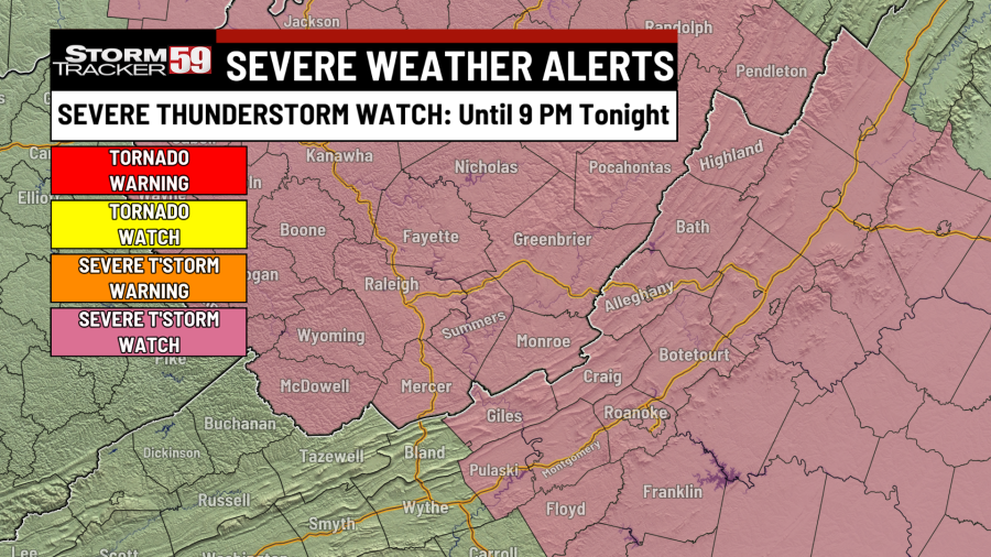 Scattered storms this evening; drier days ahead