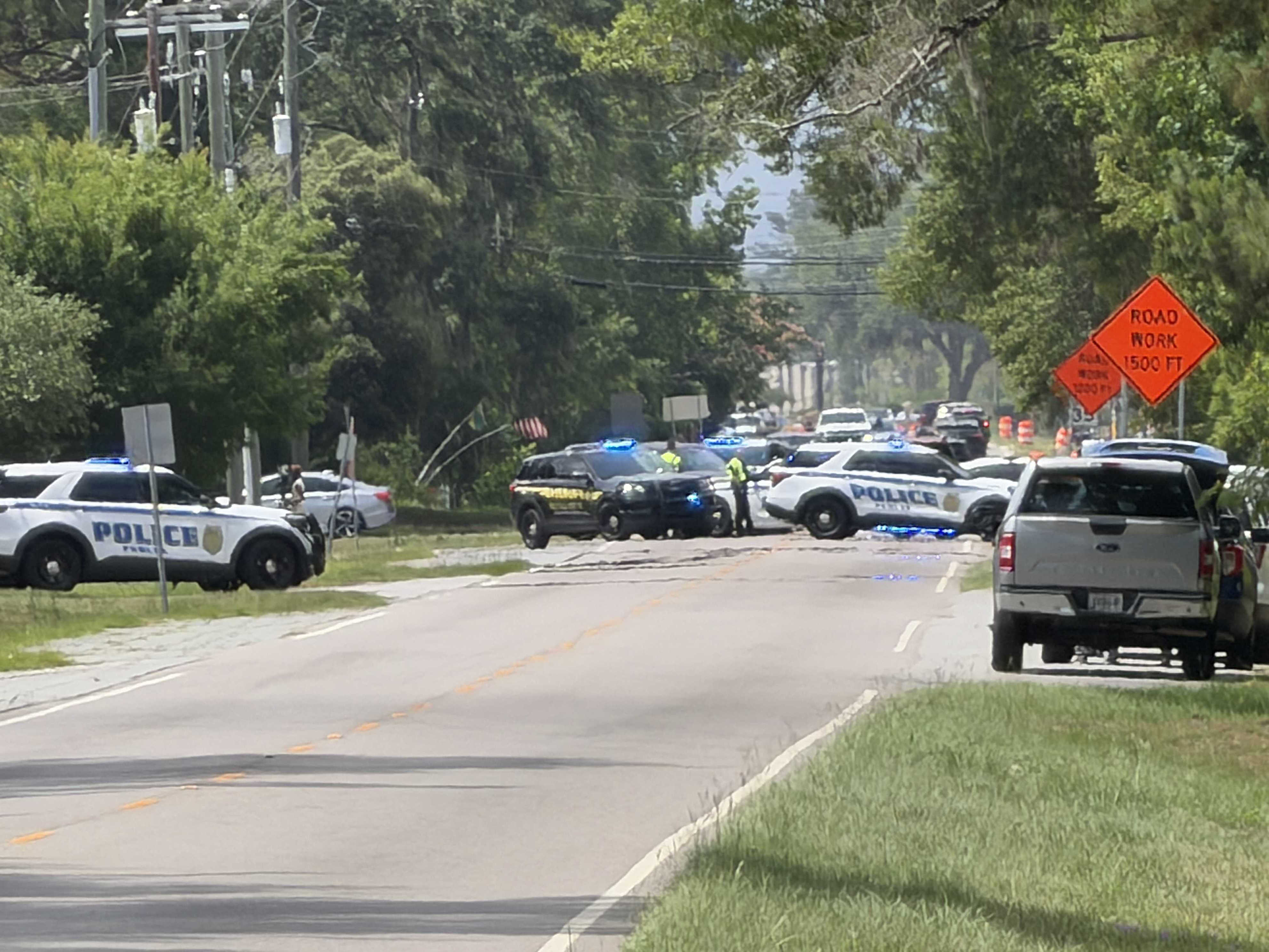 Police: Suspect barricaded in home; portion of Quacco Road shut down