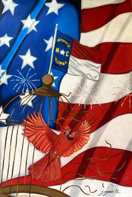 Heide Trask High School student wins congressional art competition