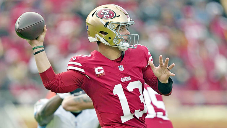 49ers' Brock Purdy lands at No. 17 in Chris Simms' 2026 QB rankings